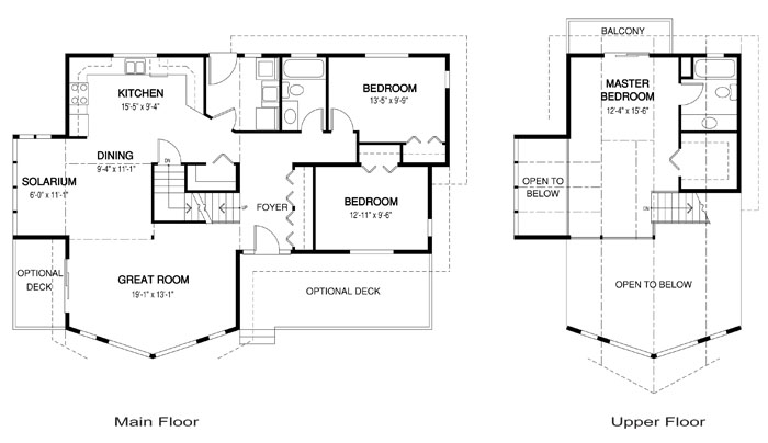 baker-floor-plan - Custom Home Plans