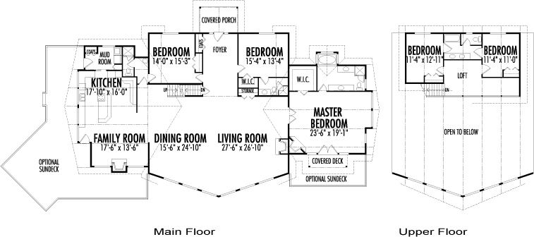 House Plans The Pemberley - Custom Home Plans