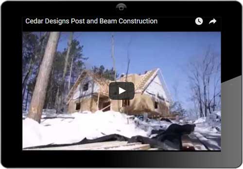 Post-Beam-Construction - Custom Home Plans
