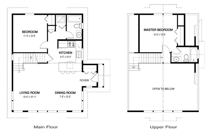 House Plans The Pacific - Custom Home Plans